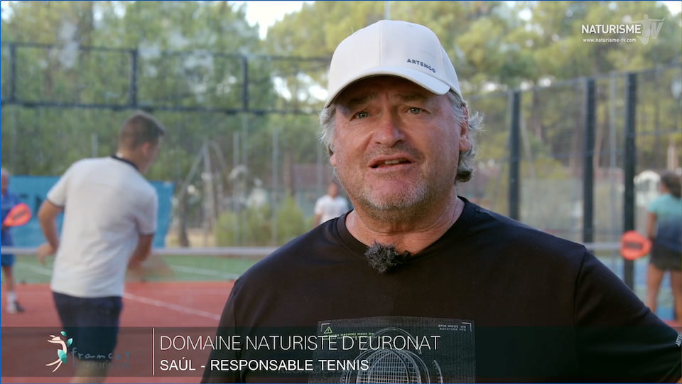 Euronat, le tennis et le padel pour sportifs naturistes ! - Naturisme TV